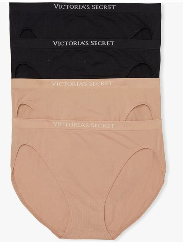 [4장묶음] Victorias Secret 4-Pack Seamless Brief Panties - 세이브돈(savdon)